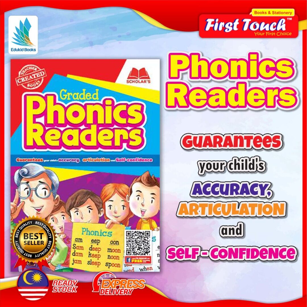 Graded Phonics Readers Activity Phonics Read Easy Kids Book Pre School ...