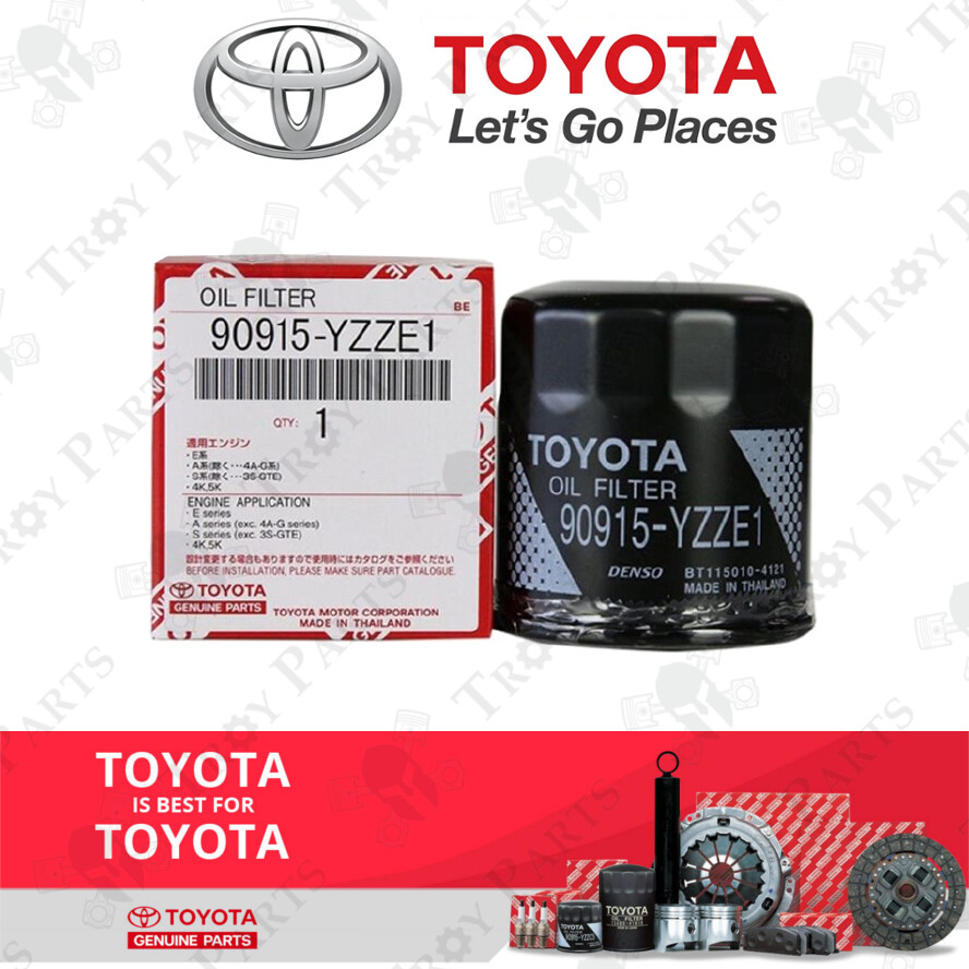 Original Toyota Oil Filter ( 90915-YZZE1 YZZE1) for Camry Altis Wish ...