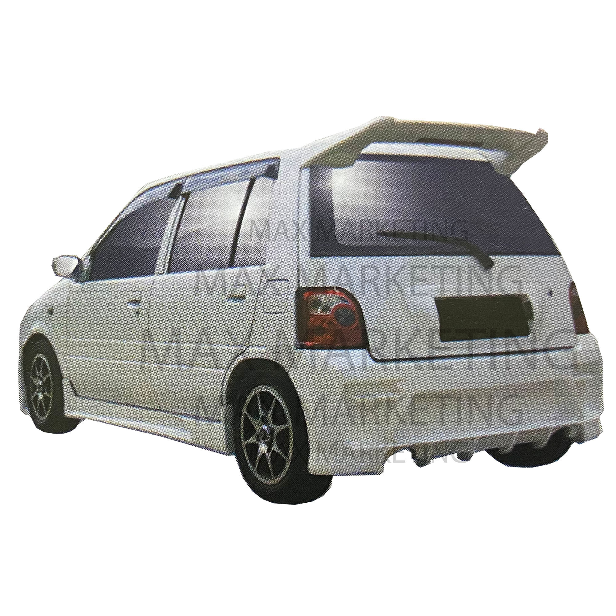 LL8091 (FIBER) PERODUA KANCIL 03 G CONCEPT REAR BUMPER (FIBER GLASS ...