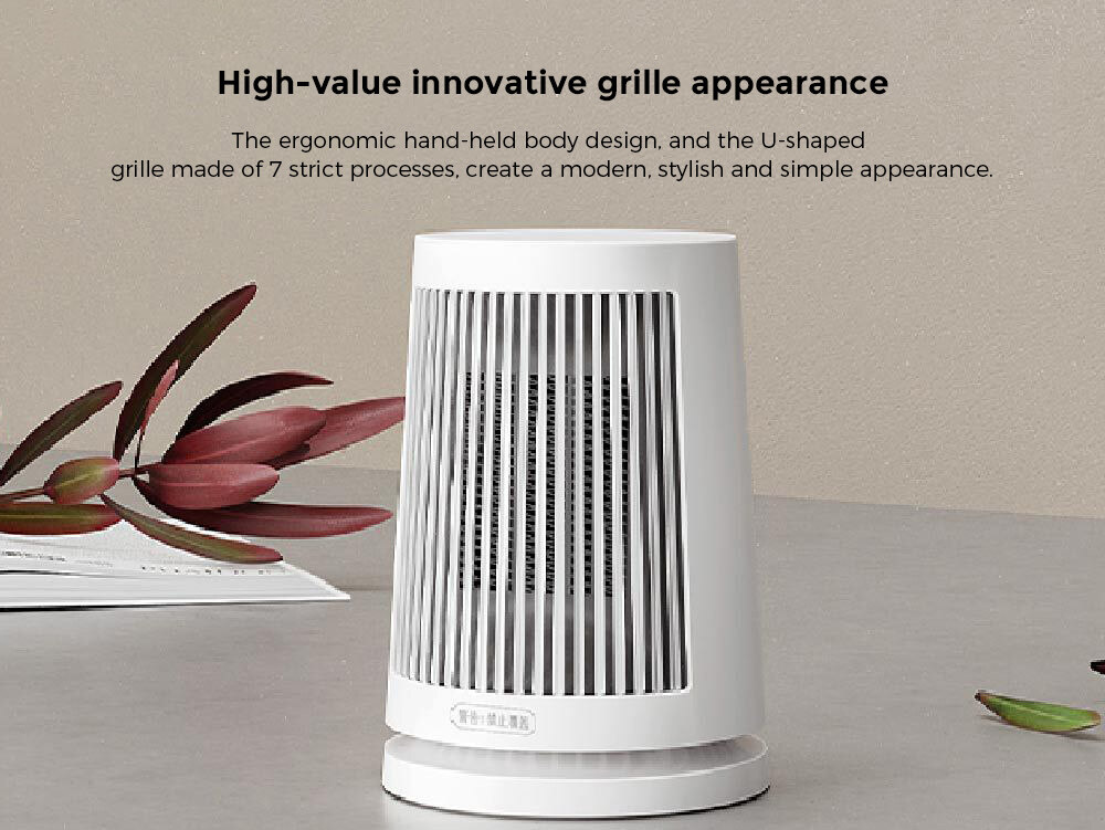 Electric Portable Countertop Heater Fan Fast PowerSaving Warmer Ceramic ...