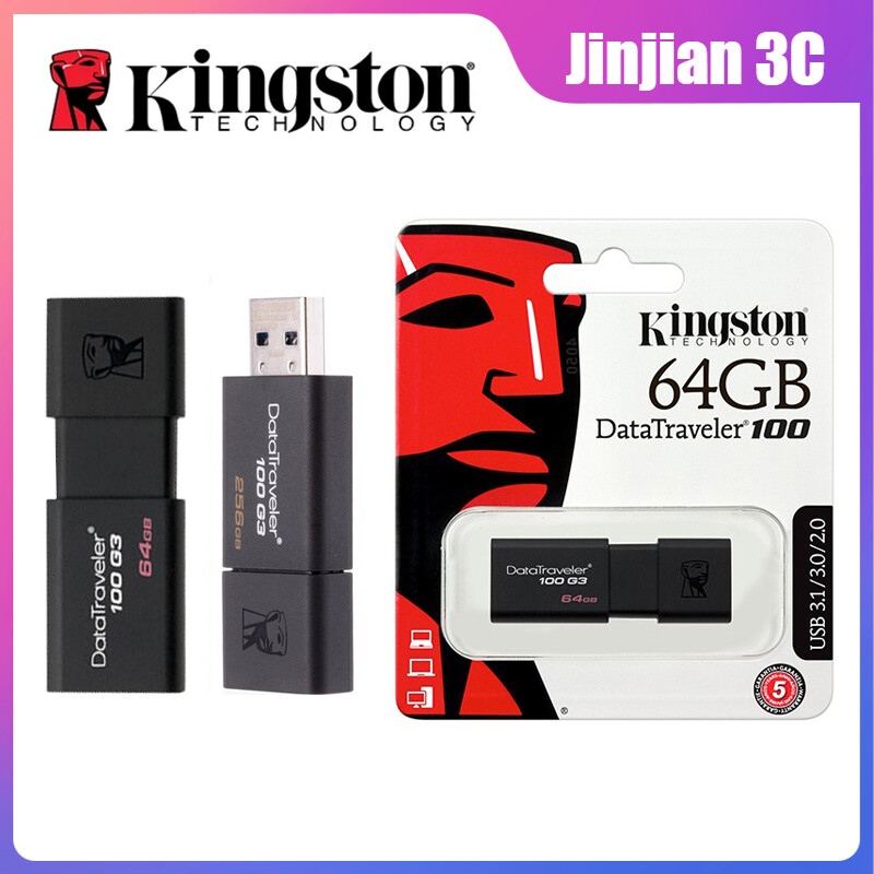 USB Flash Drive DataTraveler 100 G3 USB Office แฟลชไดรฟ์ความจุขนาดใหญ่ ...
