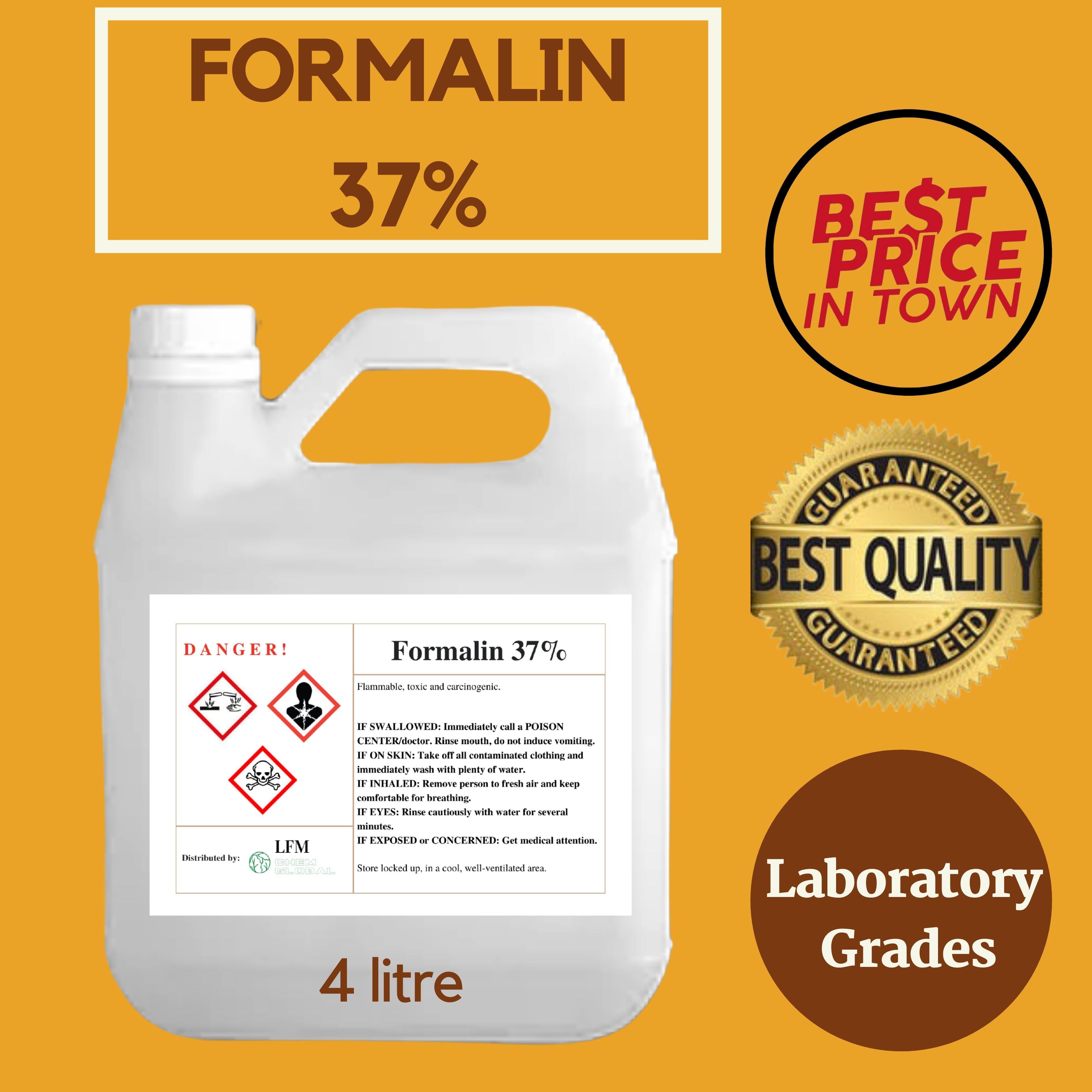 Bahan Pengawet - FORMALIN FORMALDEHYDE 37% | Lazada