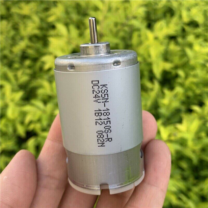 Rs-555 Carbon Bursh Dc Motor 12v-24v 24v 3500rpm Large Torque 5-Pole ...