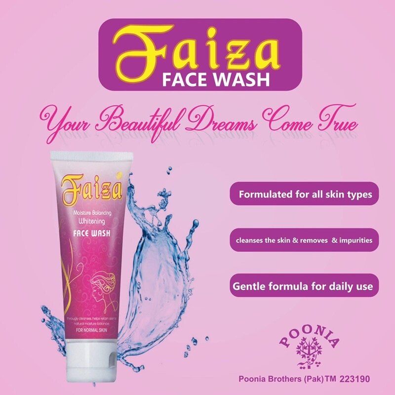 Faiza Whitening Moisturising Facewash Readystock | Lazada