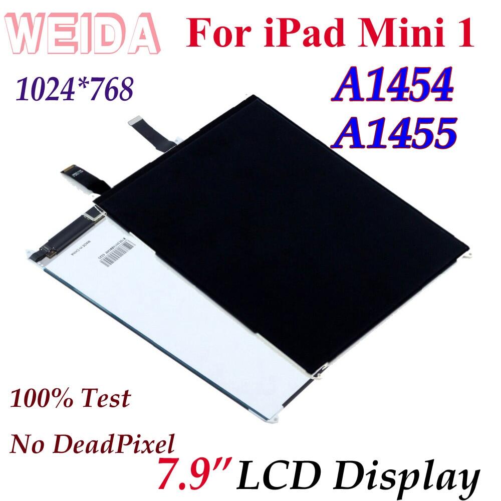 Weida เปลี่ยนจอแอลซีดี 7.9 สำหรับ iPad Mini mini1 A1454 a1455 จอแสดงผล ...