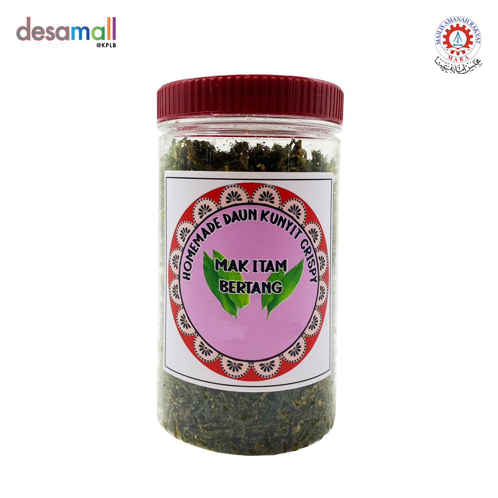 BERTANG Homemade Daun Kunyit Crispy (150g) | Lazada