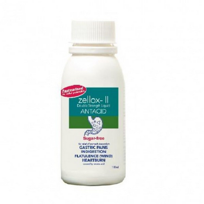 ZELLOX-II LIQUID ANTACID (SUGAR FREE) 100ML | Lazada