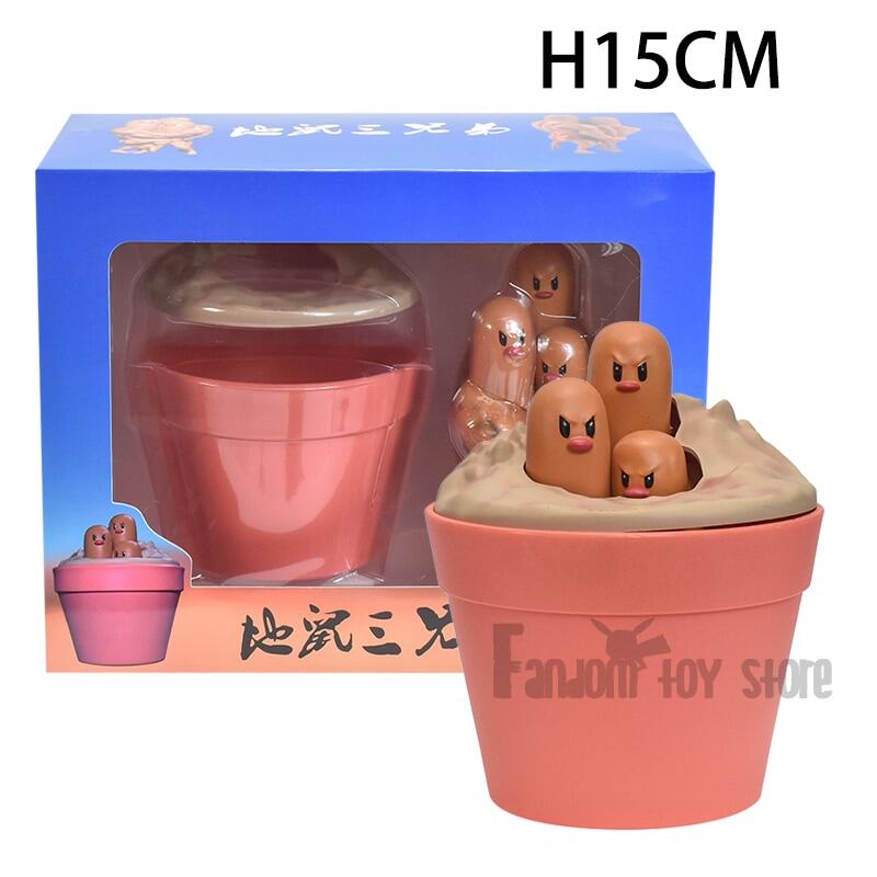 Muscle Pokemon Figure Psyduck Charmer Gengar Squirtle Bulbasaur Dugtrio ...