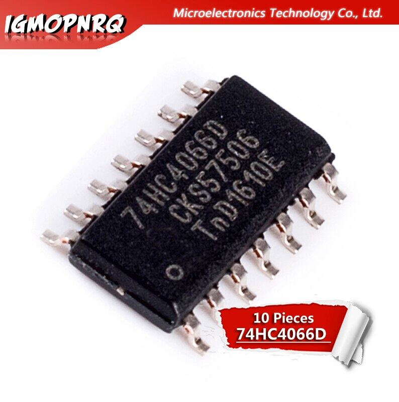 10PCS 74HC4066D SOP14 74HC4066 SOP SN74HC4066DR SMD ใหม่และต้นฉบับ IC - GJYIU - ThaiPick
