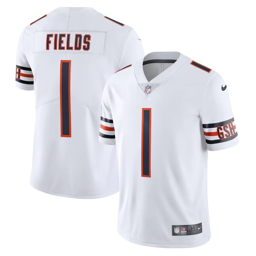 เสื้อ NFL Justin Fields ชิคาโกหมีเสื้อฟุตบอลจำกัด - Jerseys Store ...