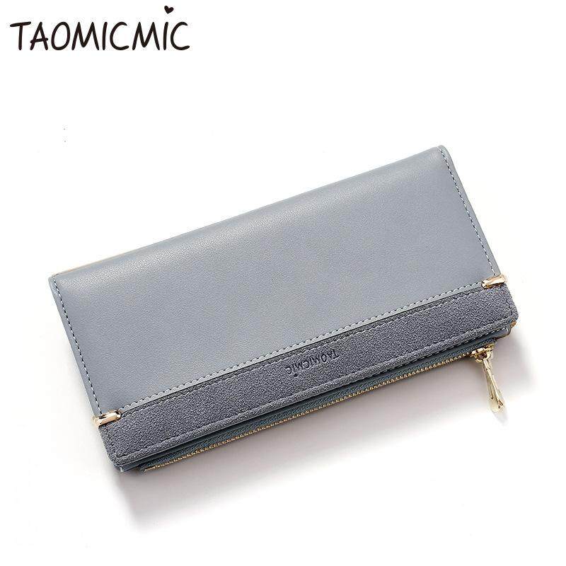 Female Wallet PU Leather Long Women Wallet Coin Purse Card Holders ...
