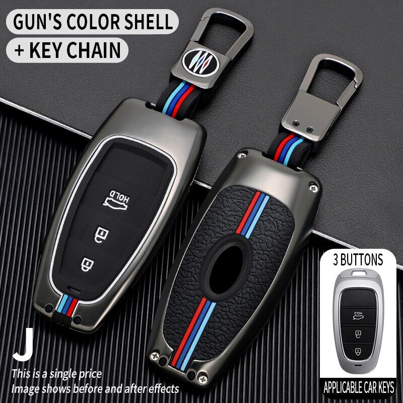 Zinc Alloy 3 4 5 7 Buttons Remote Key Fob Case Cover For 2020-2021 ...