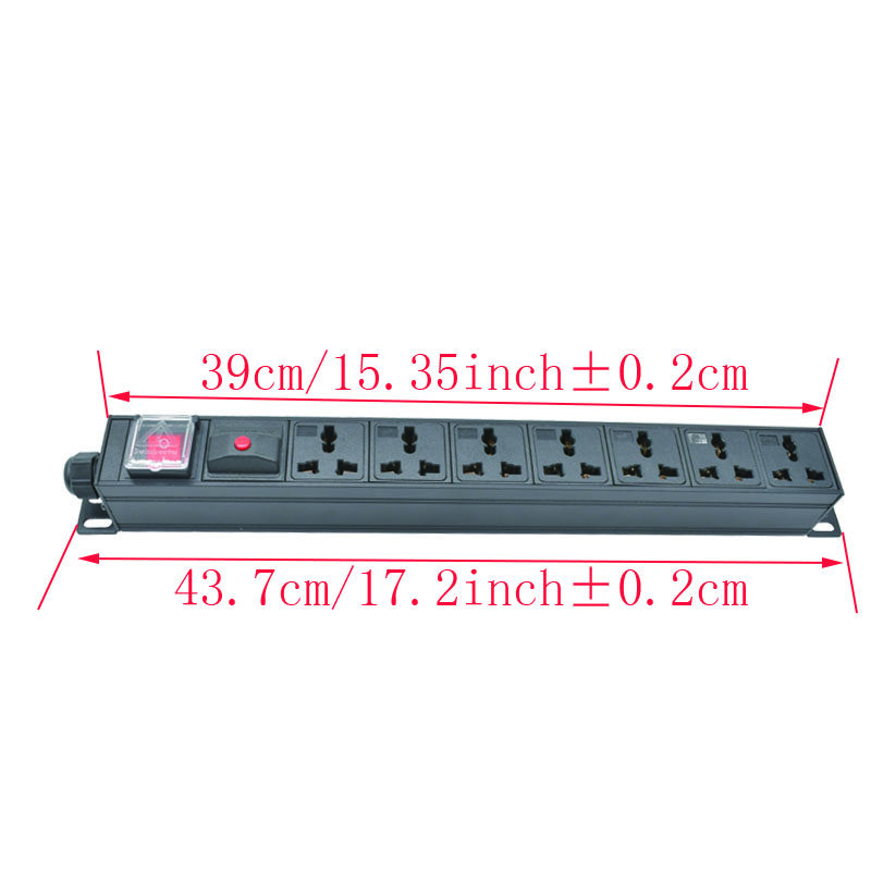 Power Distribution Unit Power strip overload protection 2-24 Ways ...