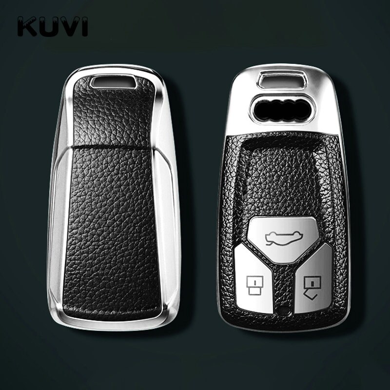 [ร้อน W] หนัง TPU รถ Remote Key Shell สำหรับ Audi A4 B9 A5 A6L A6 S4 S5 S7 8W Q7 4M Q5 TT TTS RS ...
