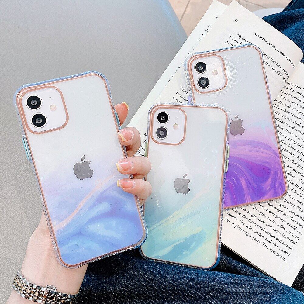 HOCE Luxury Marble Soft Phone Cases For iPhone 12 Pro Max iPhone 11 Pro ...