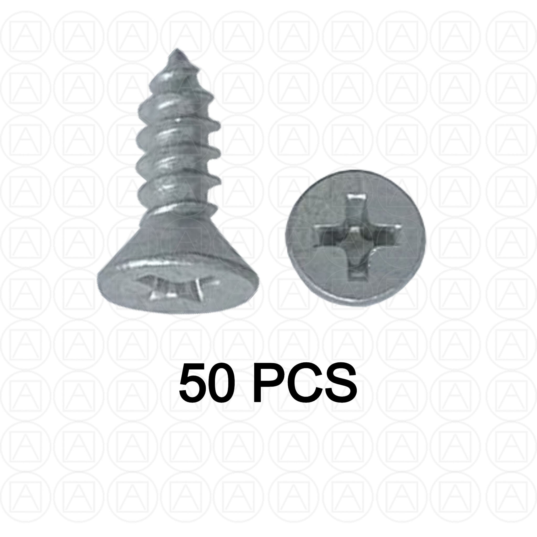 Flat Head Phillips Screw Fastener for Window Handle/ Skru Pemegang ...