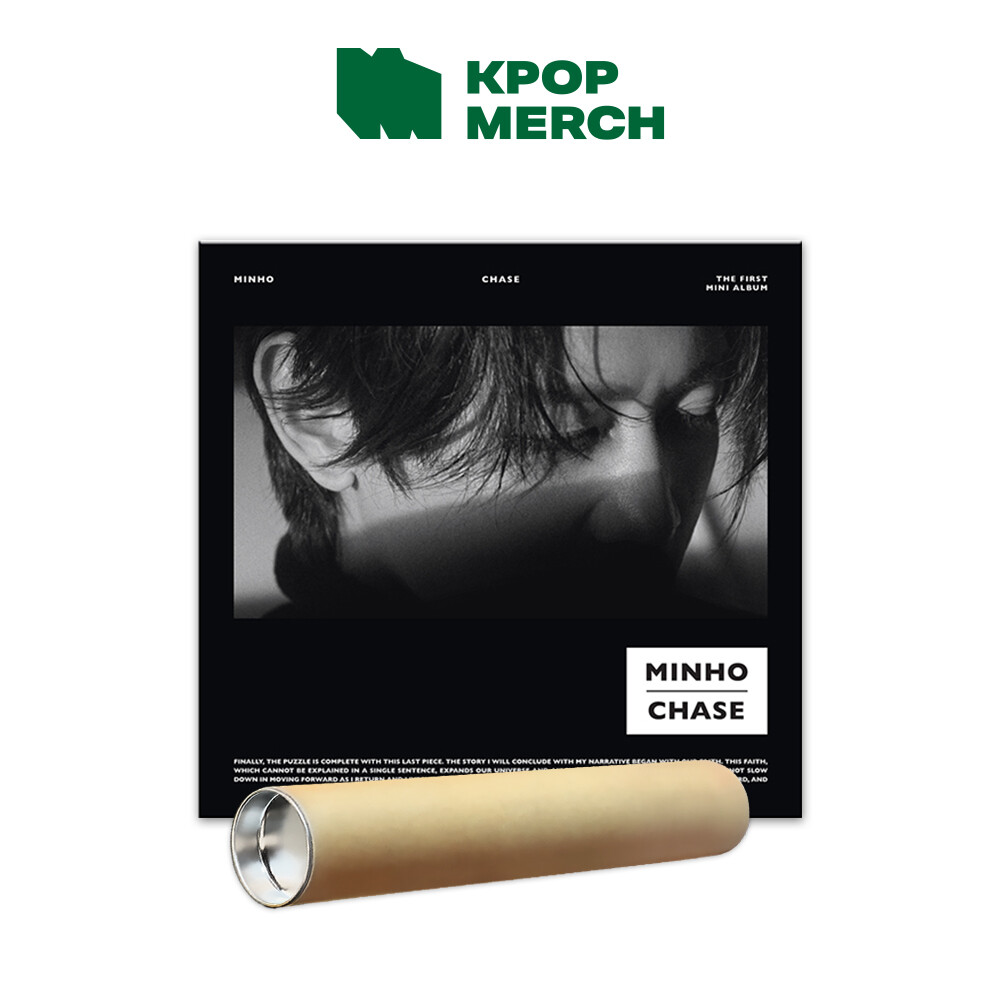 Minho ( SHINee ) - 1st mini album [ CHASE ] Complete Ver + Rolled ...