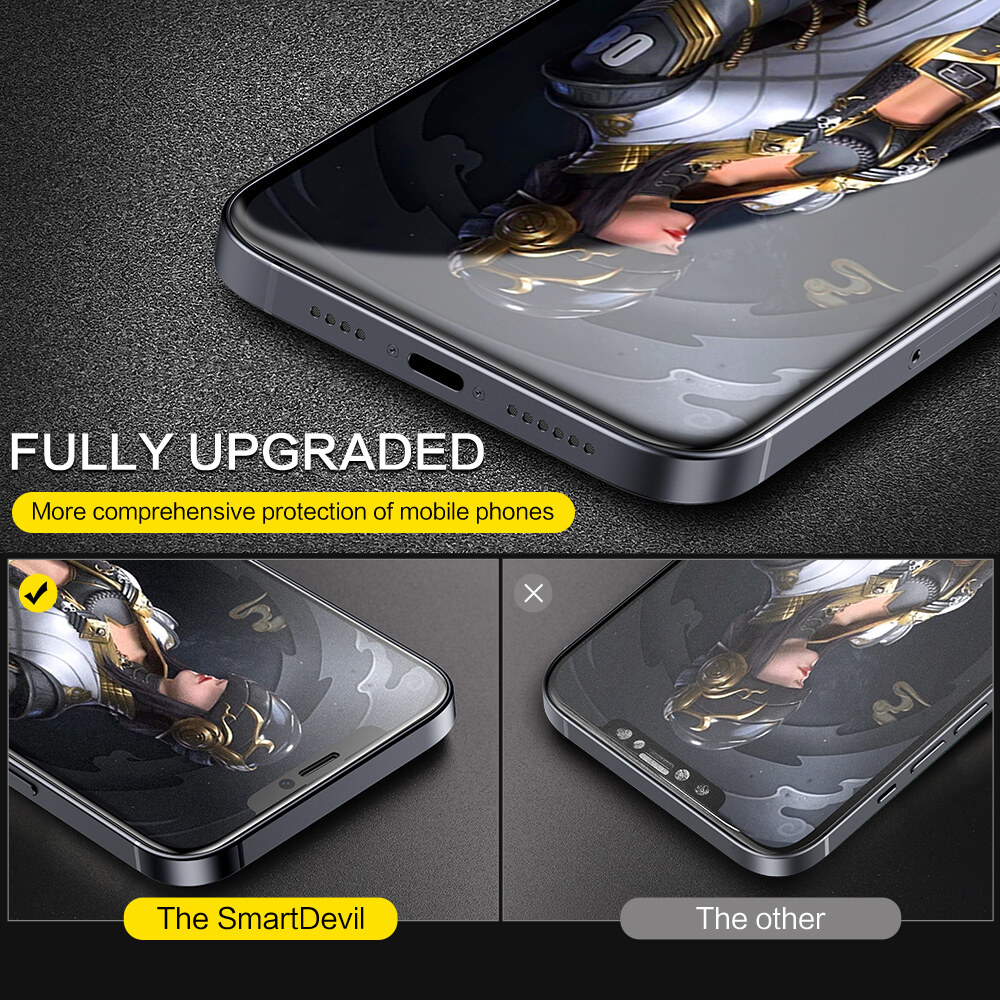 SmartDevil ฟิล์มกันรอยสำหรับ iPhone 14 Pro max iPhone 13 Pro Max 12 Pro Max 11 Pro Max X XS XR ...