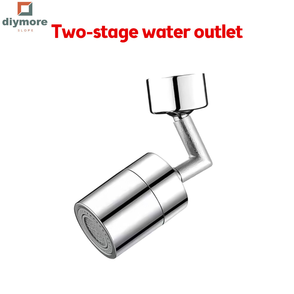 Ziqqucu 720 Degree Swivel Sink Faucet Aerator Big Angle Spray Aerator