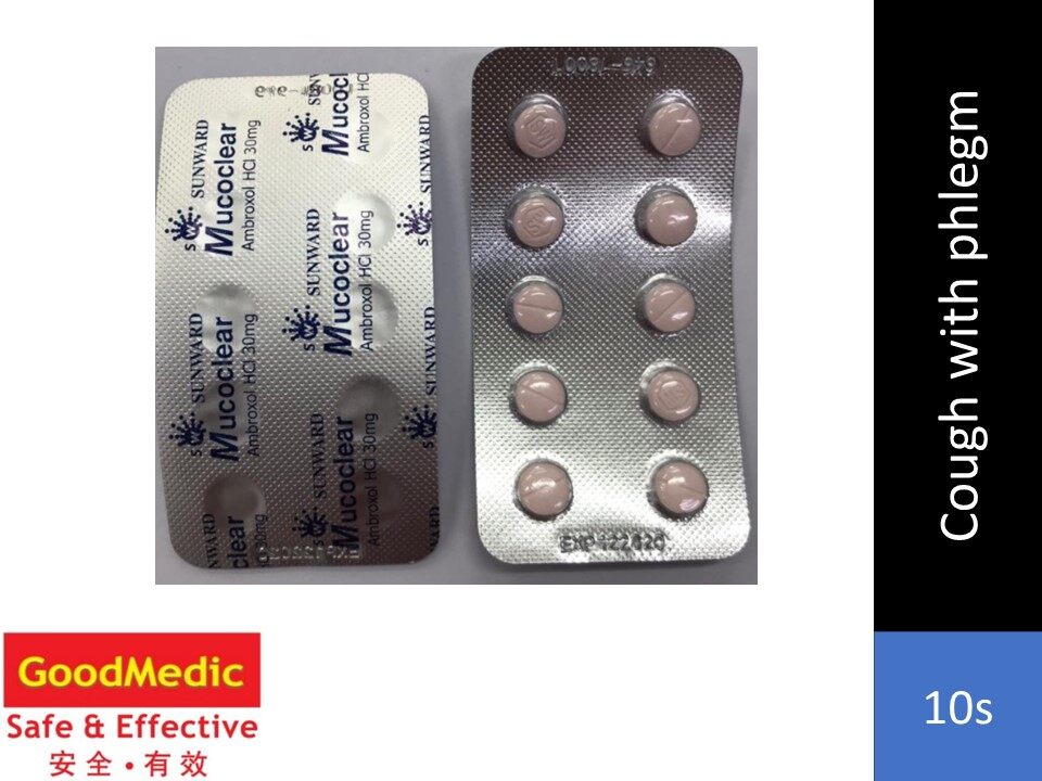 Mucoclear 30mg (10s) | Lazada