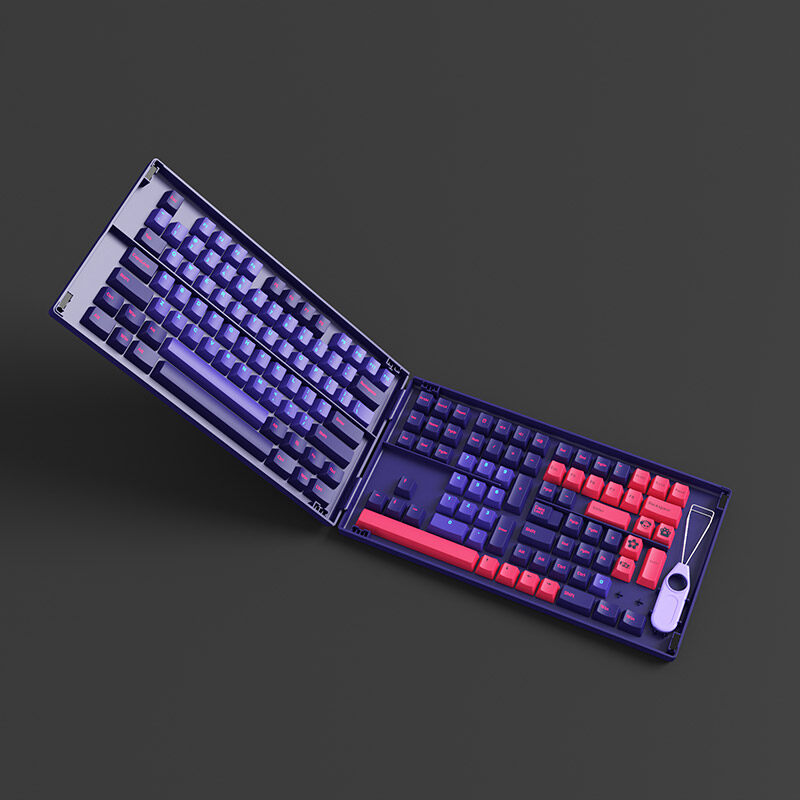AKKO NEON Keycaps Double-shot 157 Keys Cherry Profile PBT Material ...