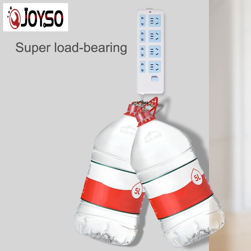 JOYSO Magic Plug Holder Seamless Punch-free Plug Sticker Wall Fixer ...