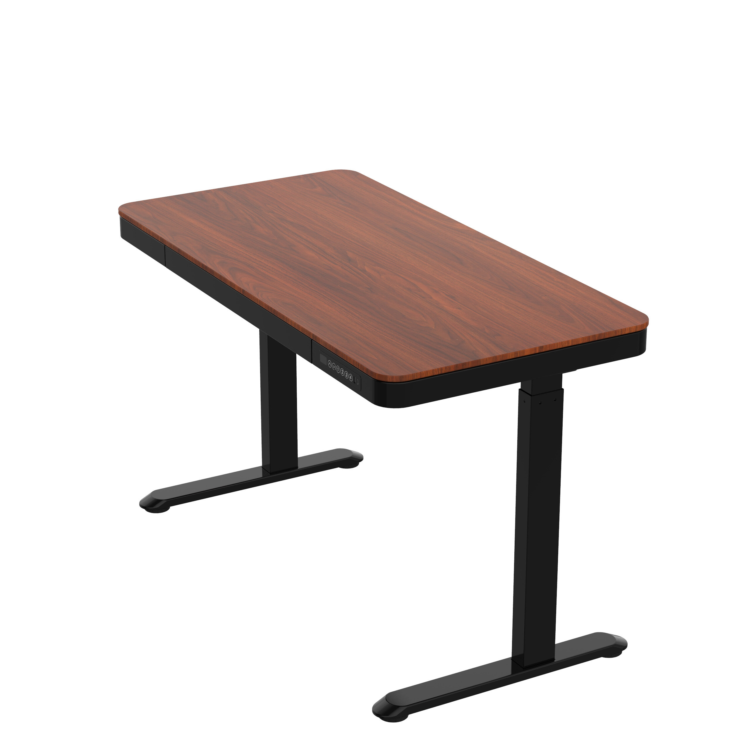 Loctek ET119W-C HEIGHT ADJUSTABLE STANDING TABLE DESK WITH DRAWER ...