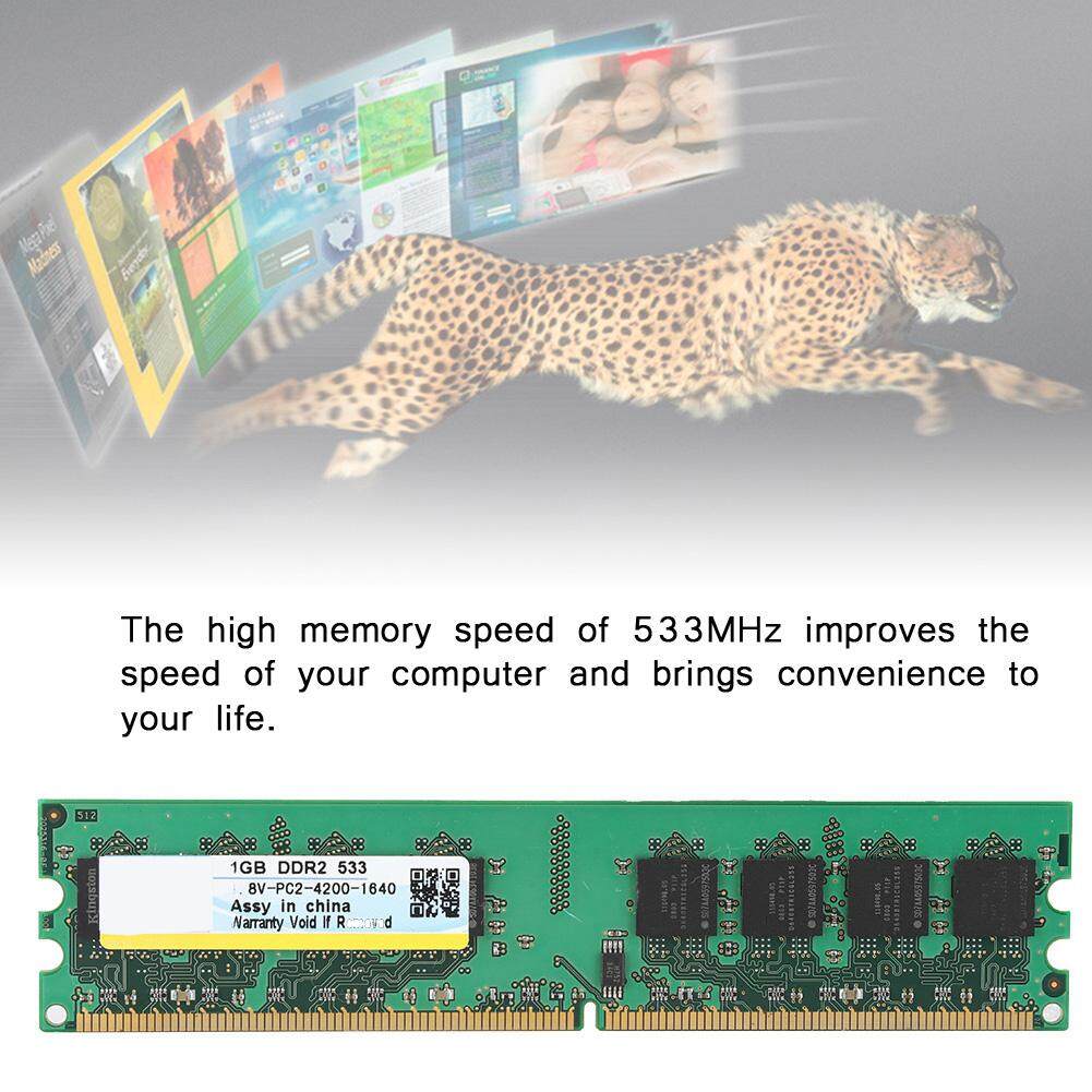 Xiede DDR2 533 1.8V 1GB Memory Stick RAM Module for Desktop for AMD ...