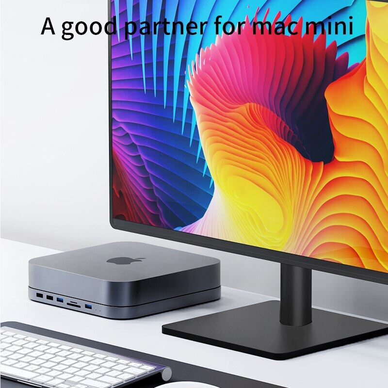 USB-C Hub SATAฮาร์ดไดรฟ์EnclosureสำหรับMac Mini USB 3.0 Hubสำหรับ2020 ...