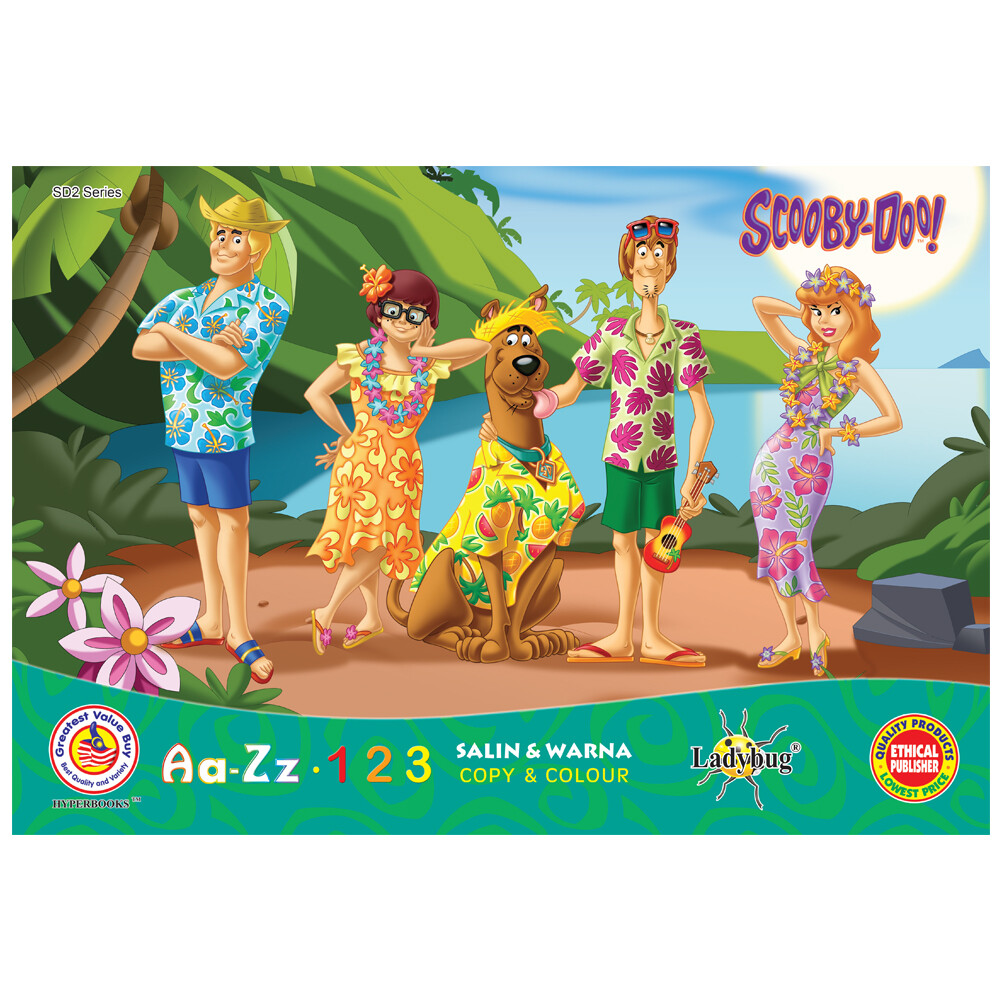 Scooby - Doo Aa-Zz 123 Copy & Colour SD2 SERIES | Lazada