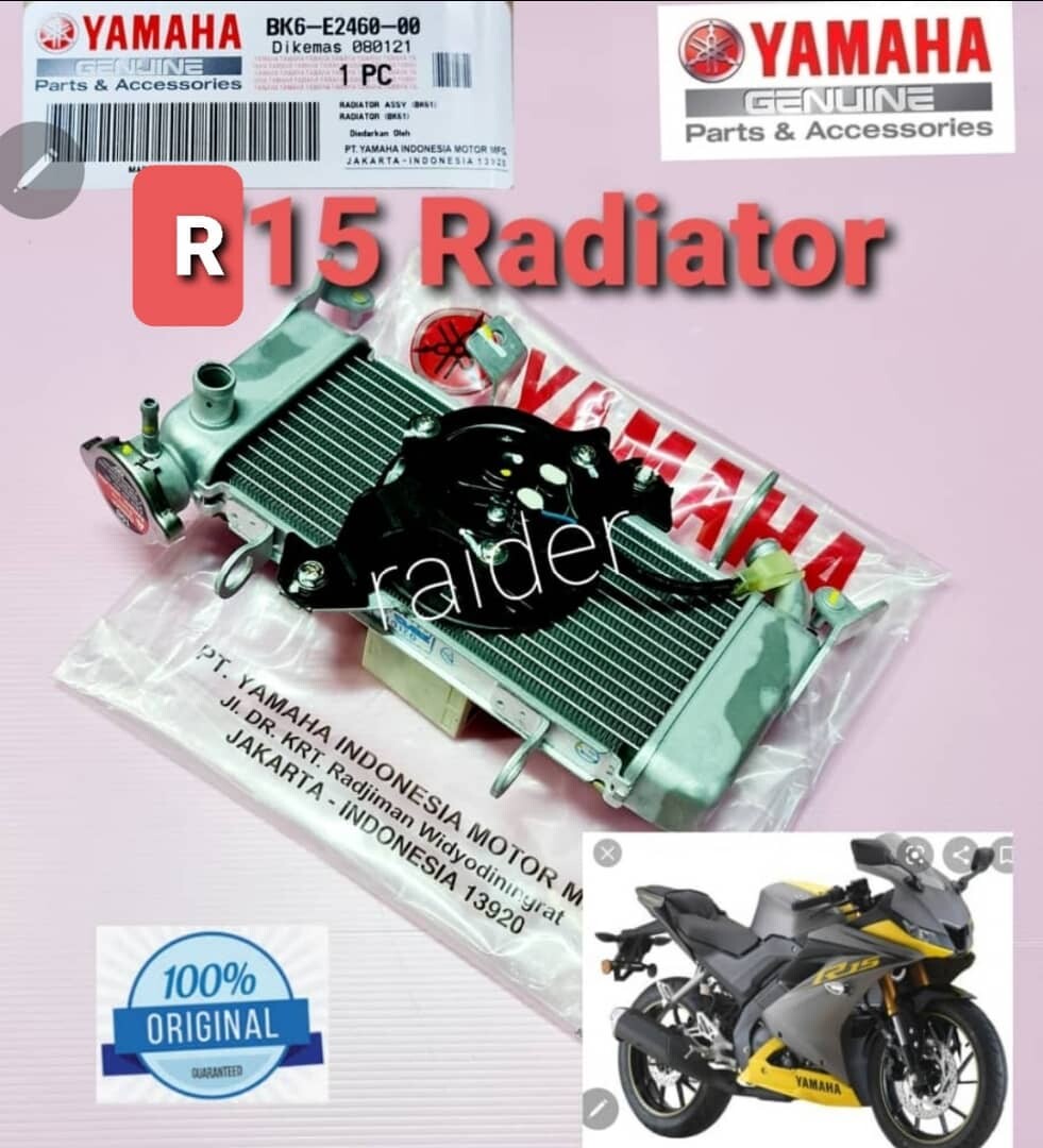 Yamaha R15 Radiator with Blower Assy Original | Lazada