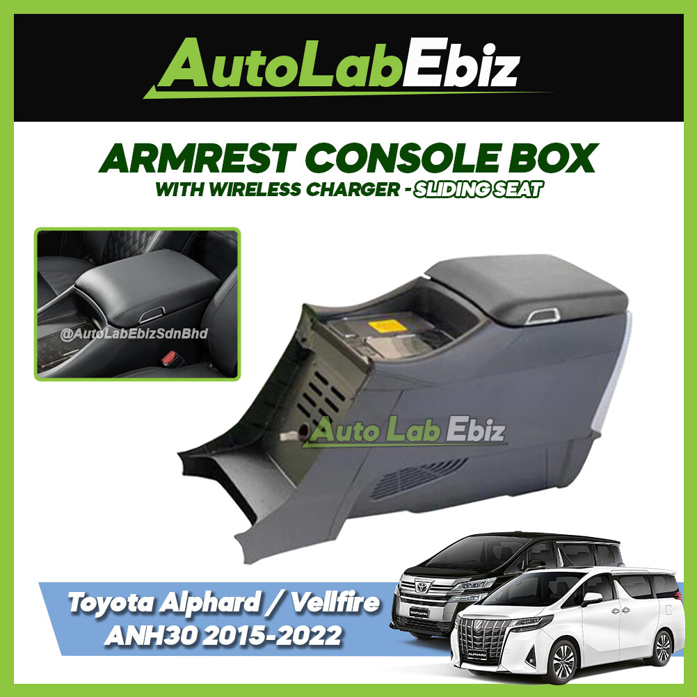 Toyota Vellfire / Alphard AH30 2016-2022 Premium High Spec Center Console Box Multi Function ...