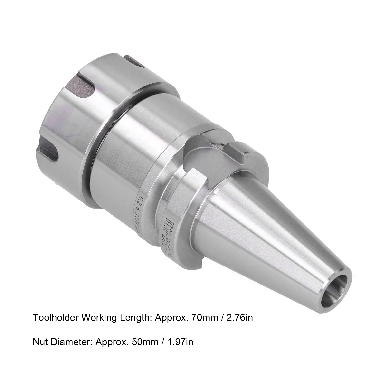 BT30 ‑ ER32 ‑ 70หัวจับดอกกัดความแม่นยำสูง CNC Toolholder เครื่องกลึง ...