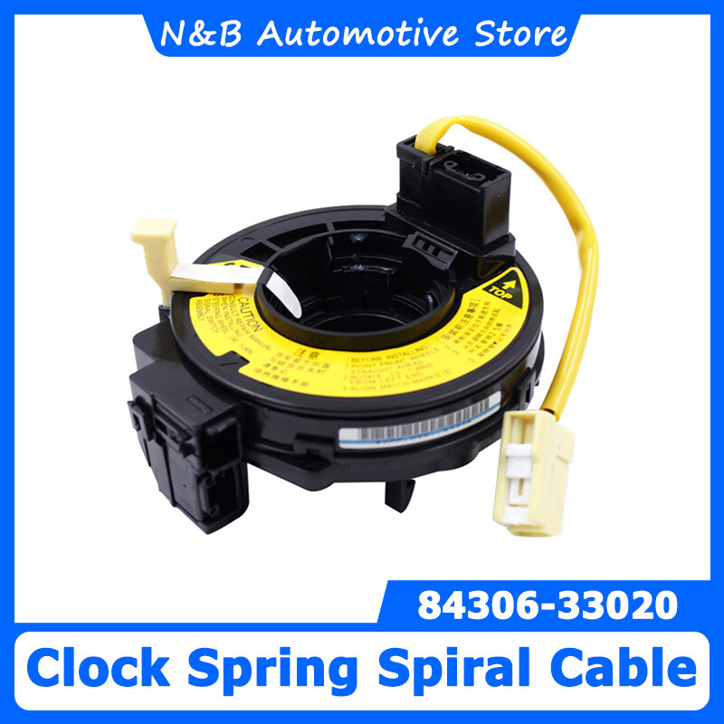 84306-33020นาฬิกาสปริงสายเคเบิลเกลียว8430633020อุปกรณ์เสริมพวงมาลัย ...