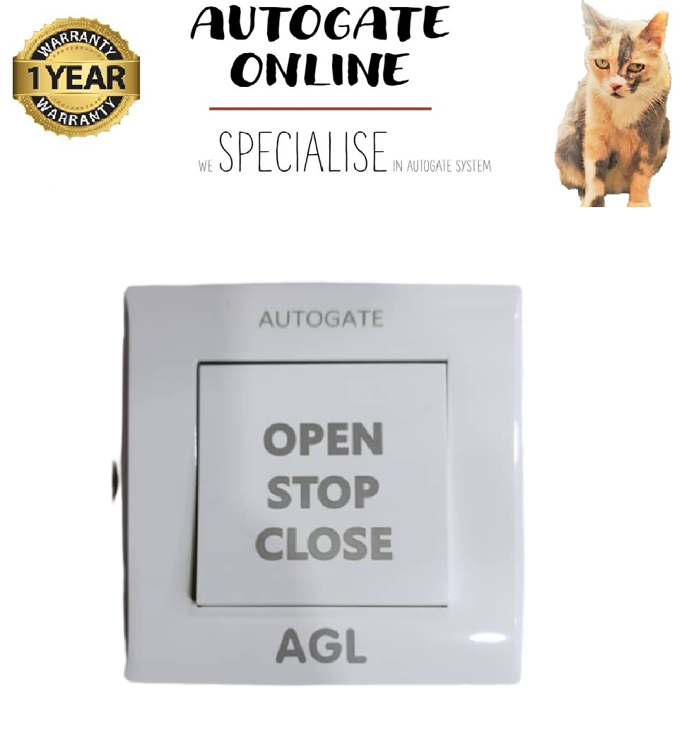 DURABLE AGL DOOR ACCESS EXIT PUSH BUTTON / AUTOGATE SLIDING MOTOR PUSH ...