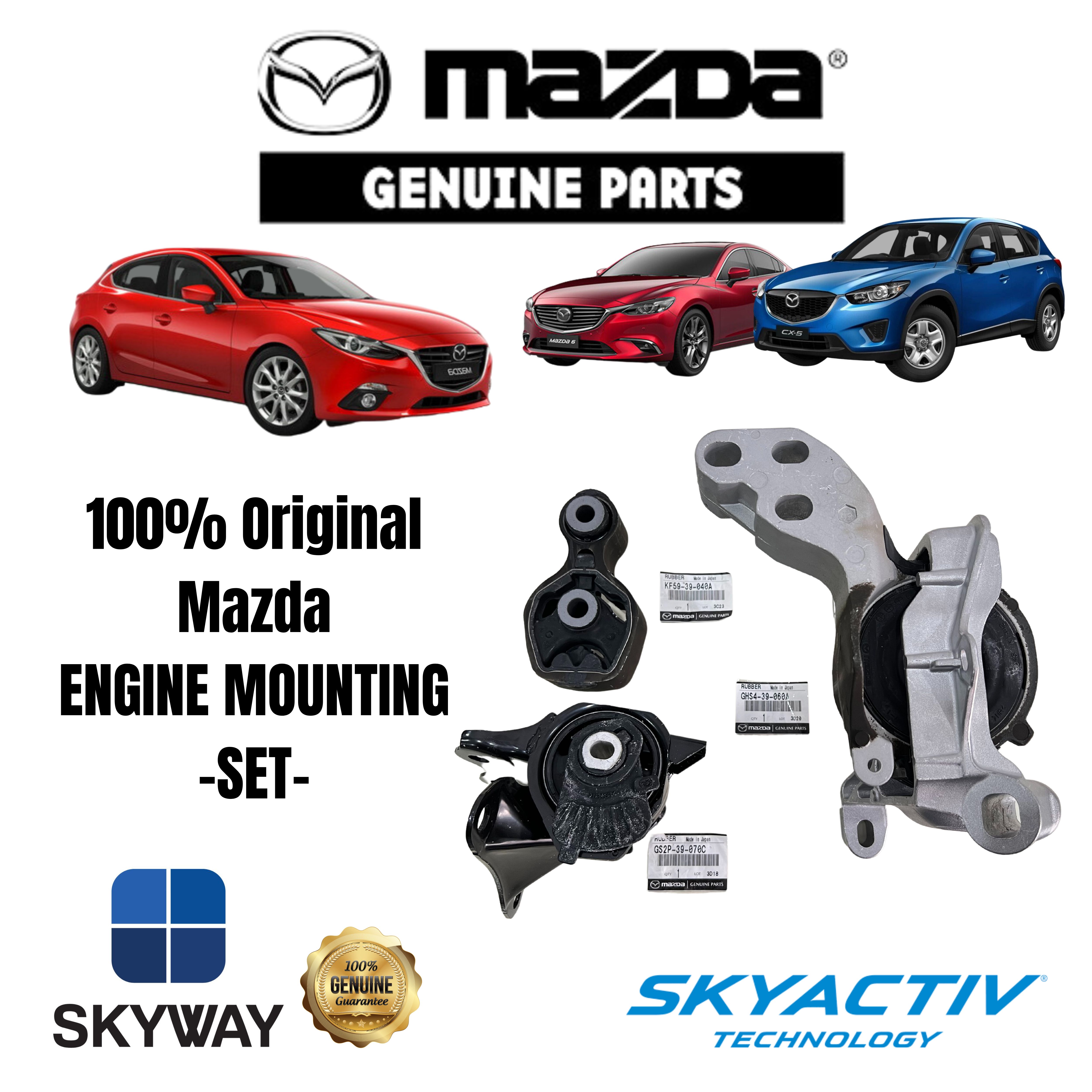 Genuine Original Mazda - Skyactiv Engine Mounting set ( 2.0 or 2.5 ...