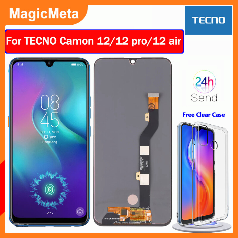 MagicMeta จอแอลซีดีต้นฉบับสำหรับ Tecno Camon 12/12 Pro/ 12อากาศจอแสดงผล ...
