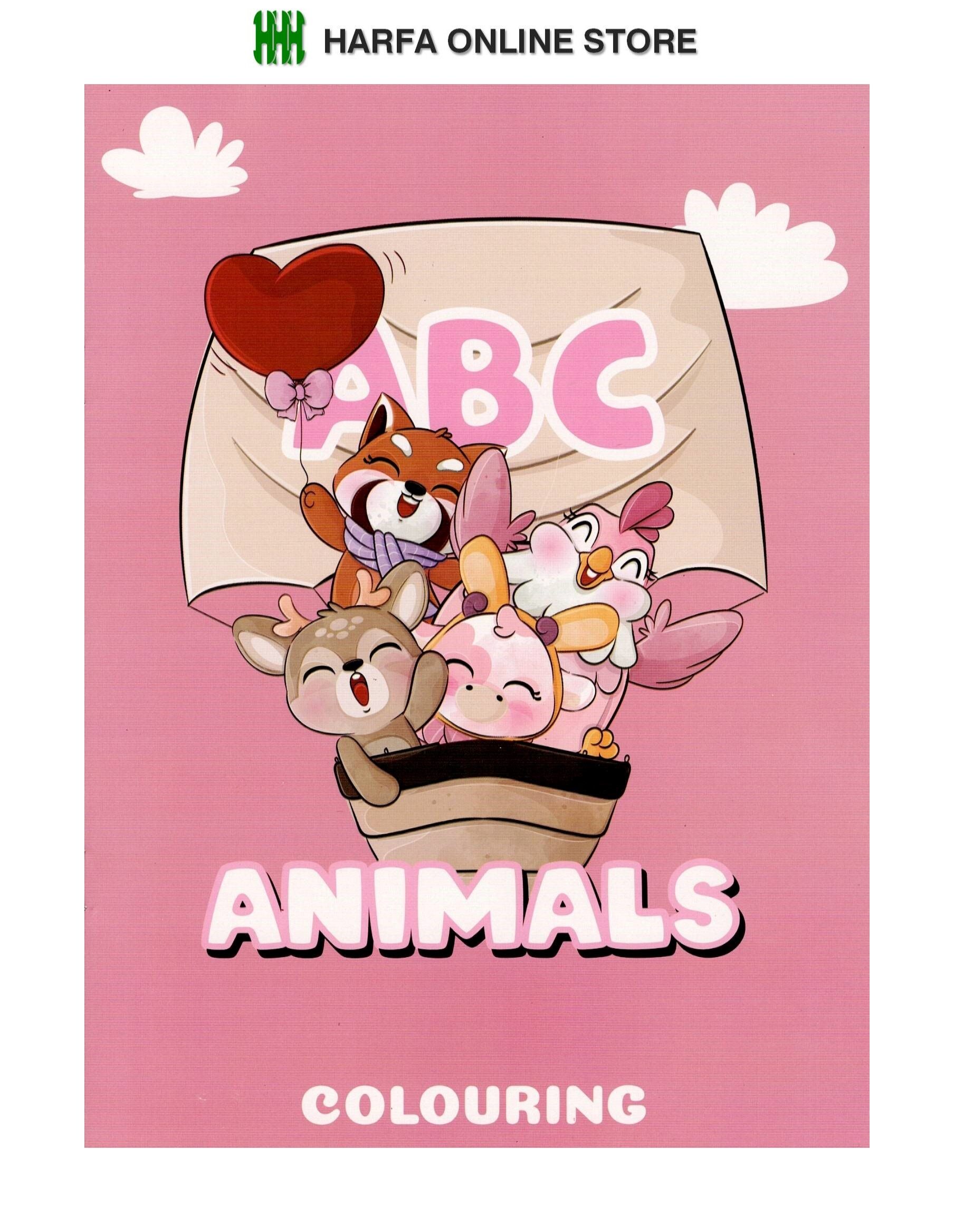 ABC Animals Colouring | Lazada