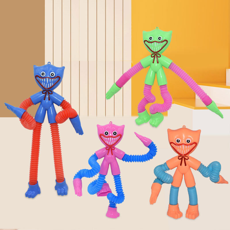 Huggy Wuggy Toys Poppy Playtime Toys Pop it Tube With Poppy Scary Toys ...