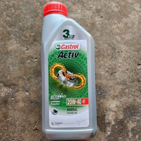 CASTROL 4T GO,ACTIV ESSENTIAL,ACTIV,POWER 1 1L | Lazada