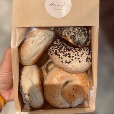 (Single Piece) 50g Henut Hand-rolled Mini Bagel | Lazada