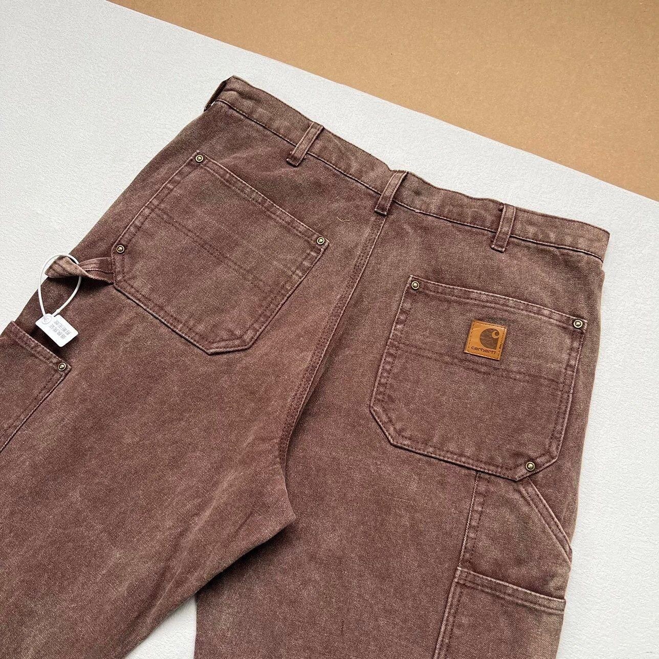 Carhartt Carhartt Carhart B01 B136 Washed Old Overalls Double Knee ...