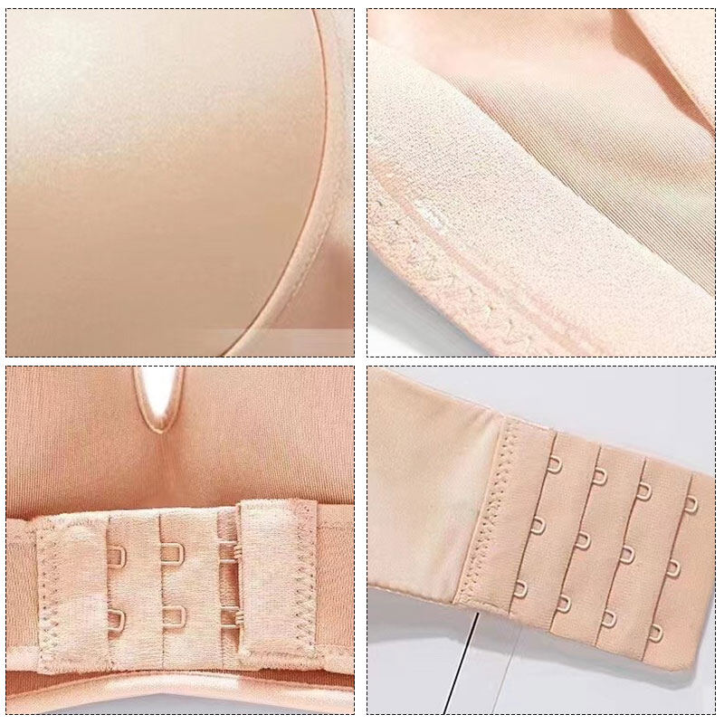 Oooo Bras For Women Strapless Front Buckle Small Chest Push Up ...