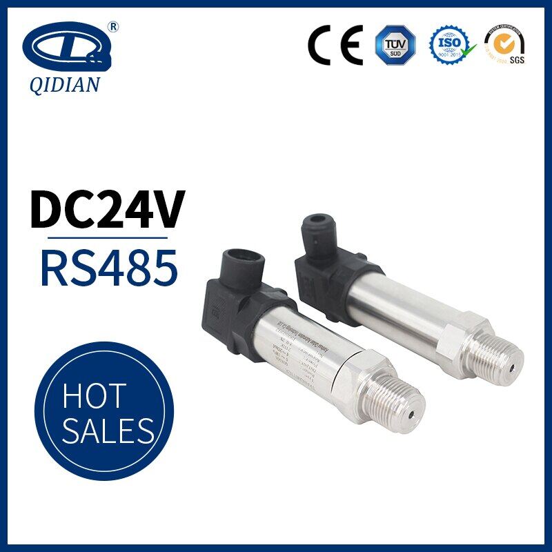 เซ็นเซอร์ความดันน้ำ Rs485 DC 24โวลต์แหล่งจ่ายไฟส่งสัญญาณความดันน้ำมัน ...