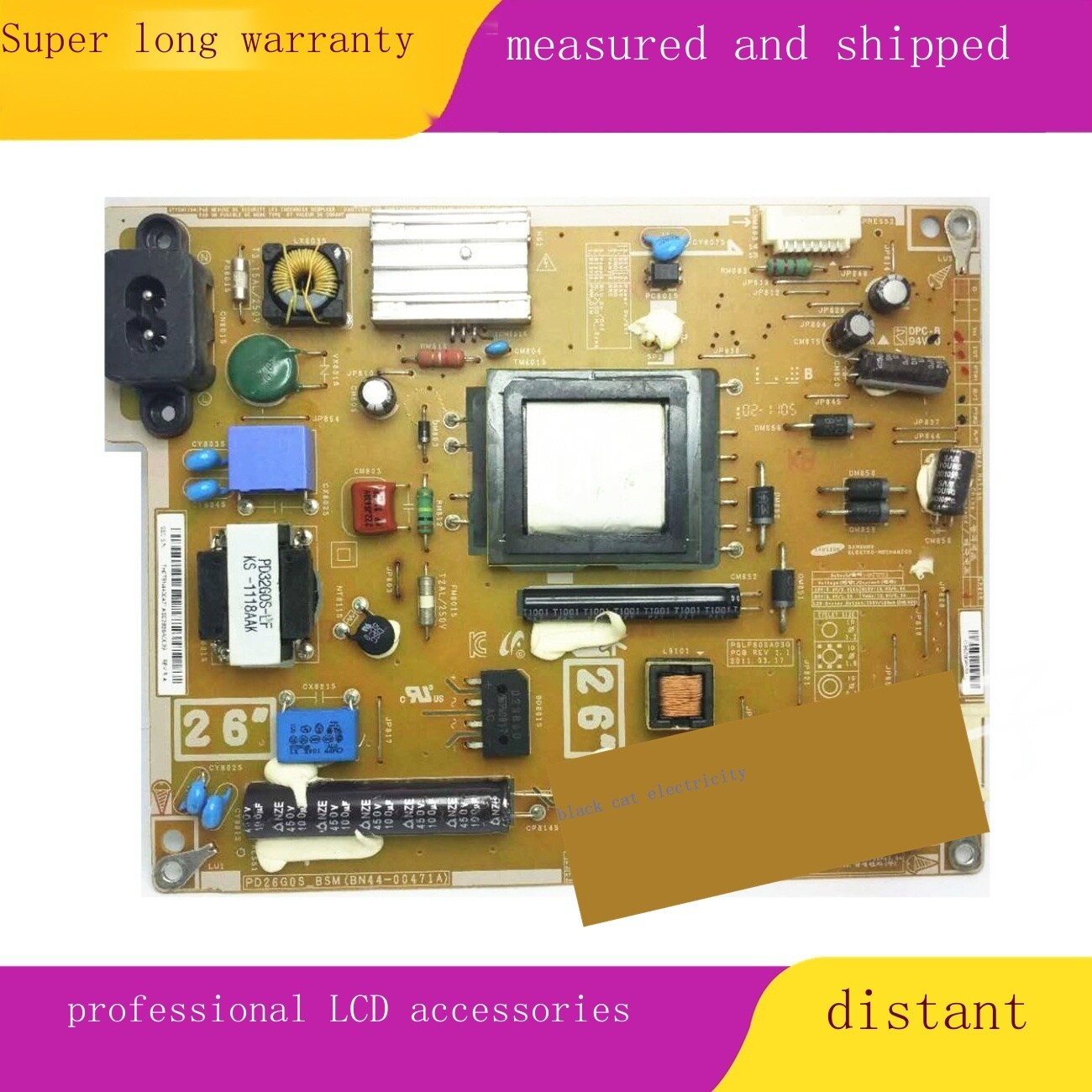 Original UA26D4003B Power Board BN44-00471A PD26G0S BSM PSLF800A03G ...