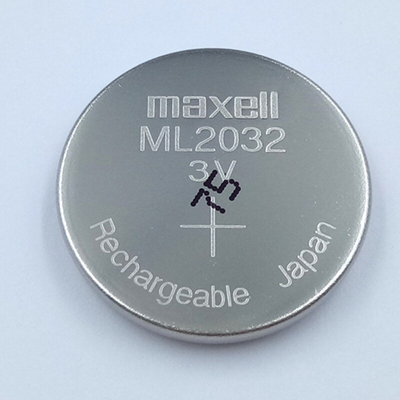 2022.new MAXELL MAXELL ML2032 button 3 v rechargeable batteries Japan ...