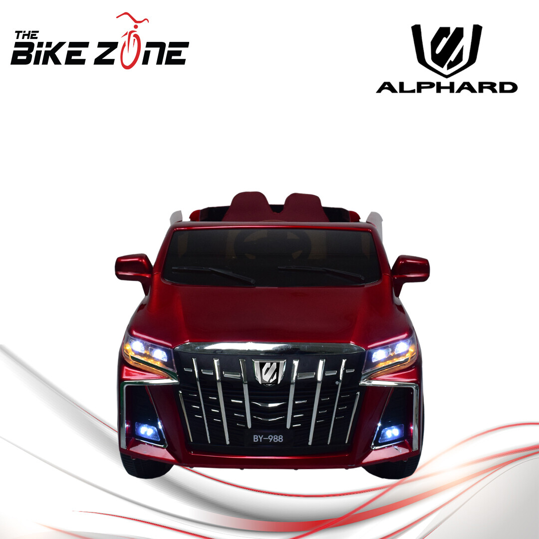 Toyota Alphard Battery Operated Ride On Car For Kids With Remote ...