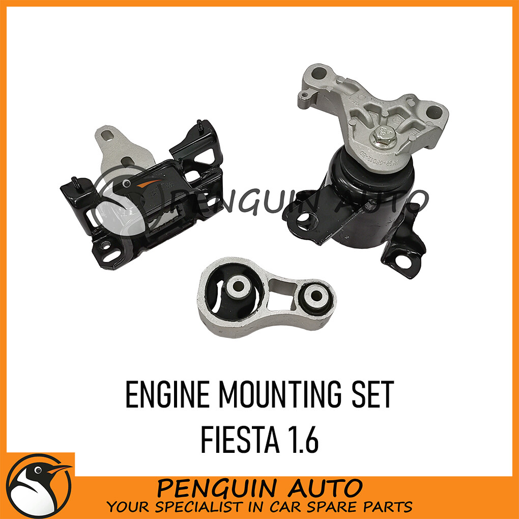 FORD FIESTA 1.5 1.6 2008-2019 ENGINE MOUNTING PREMIUM QUALITY 1SET | Lazada