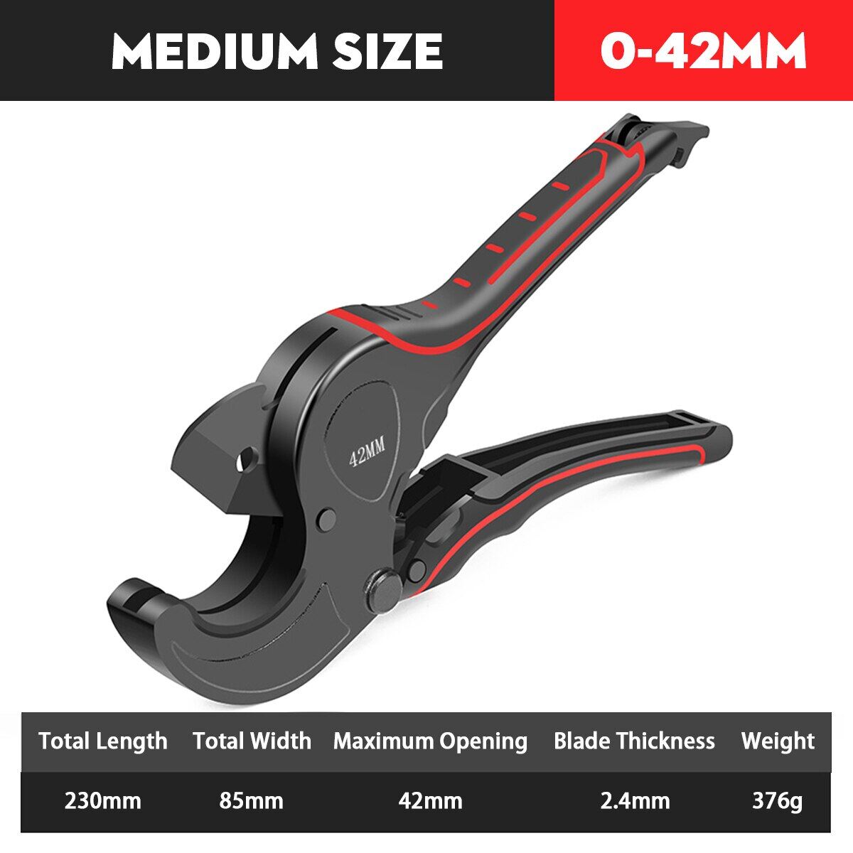 Professional PVC/PPR Pipe Cutting Cutter Tube Hose Plastic Pipes PVC/PU ...