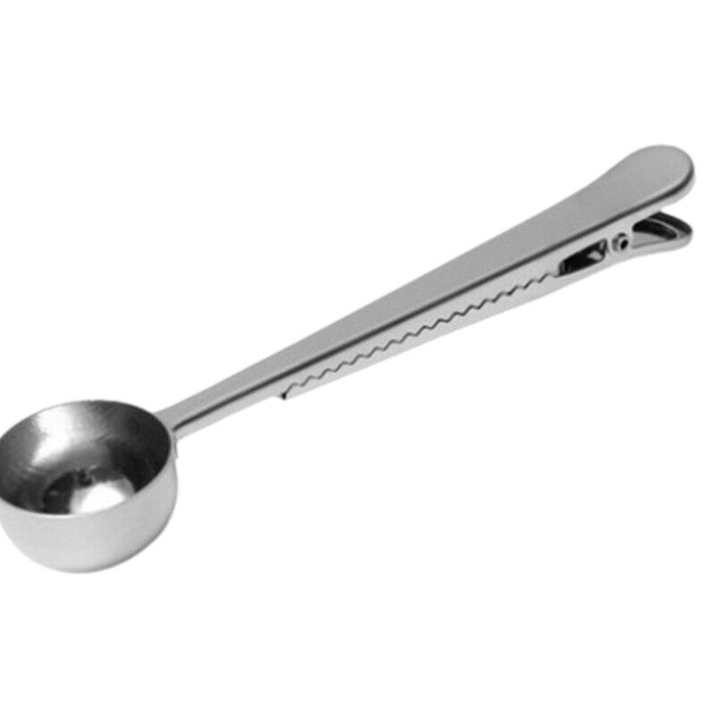 D7ye Coffee Measuring Spoon With Long Handle Scope Clip Stainless ...